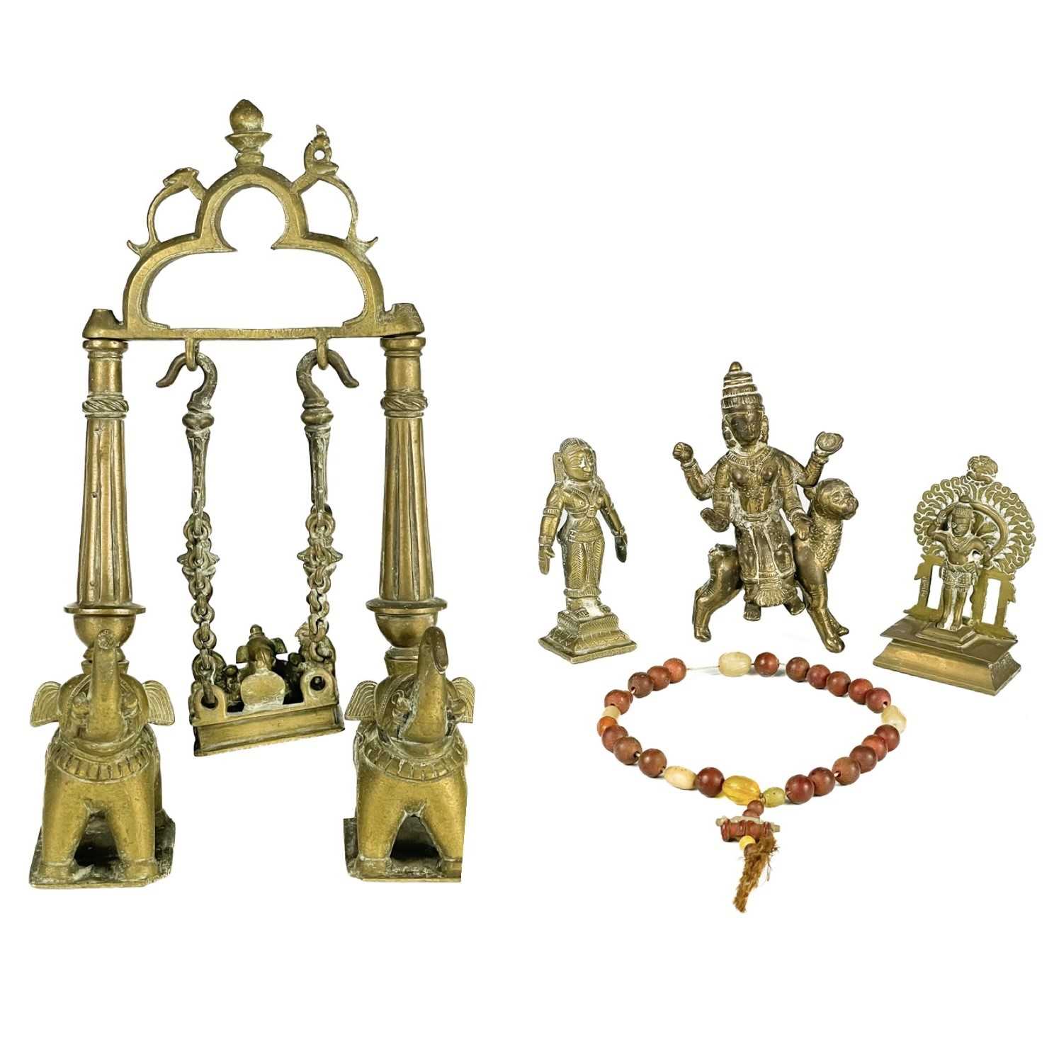 Lot 114 - An Indian bronze temple toy, early 20th