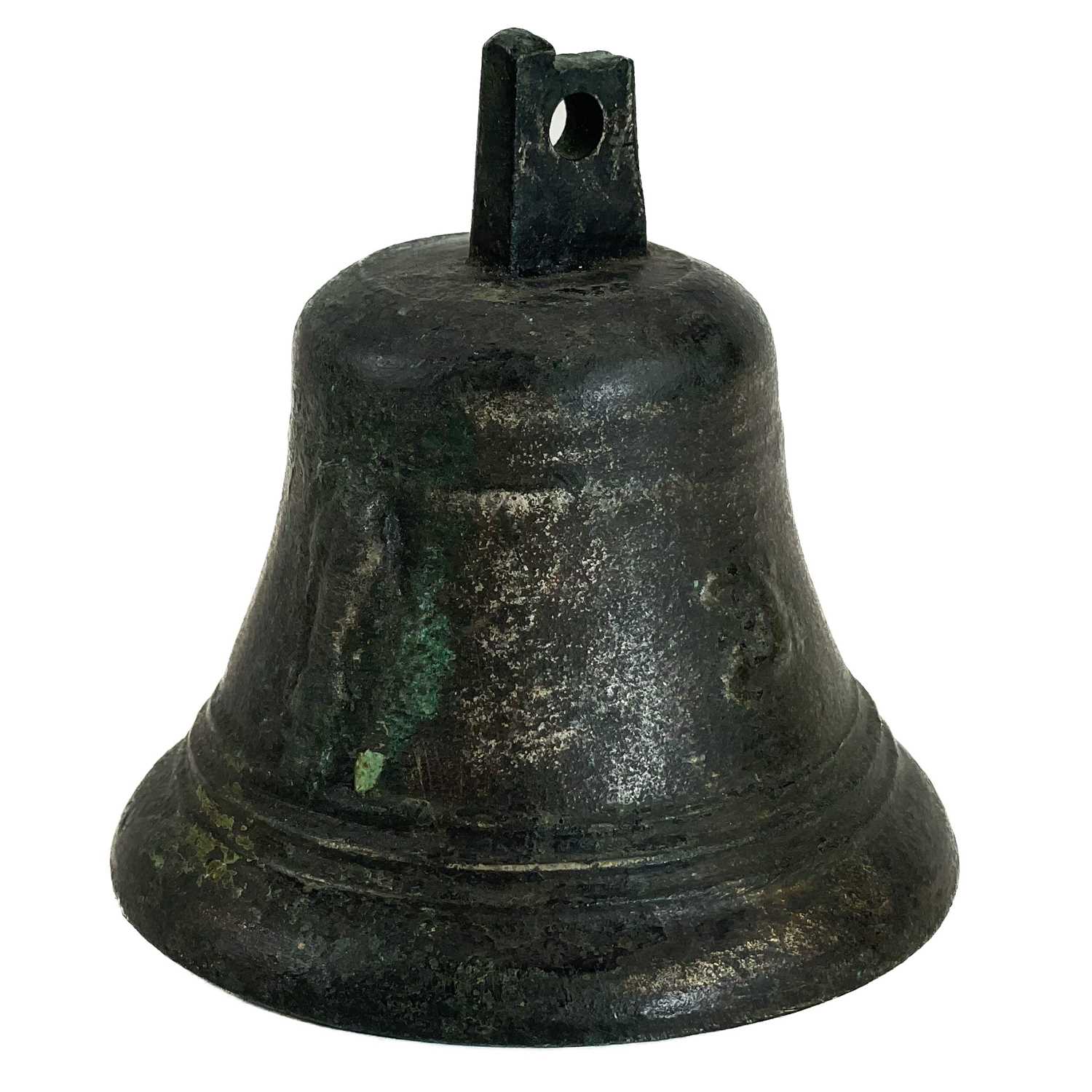 Lot 49 - A bronze bell possibly Flemish 17th century.