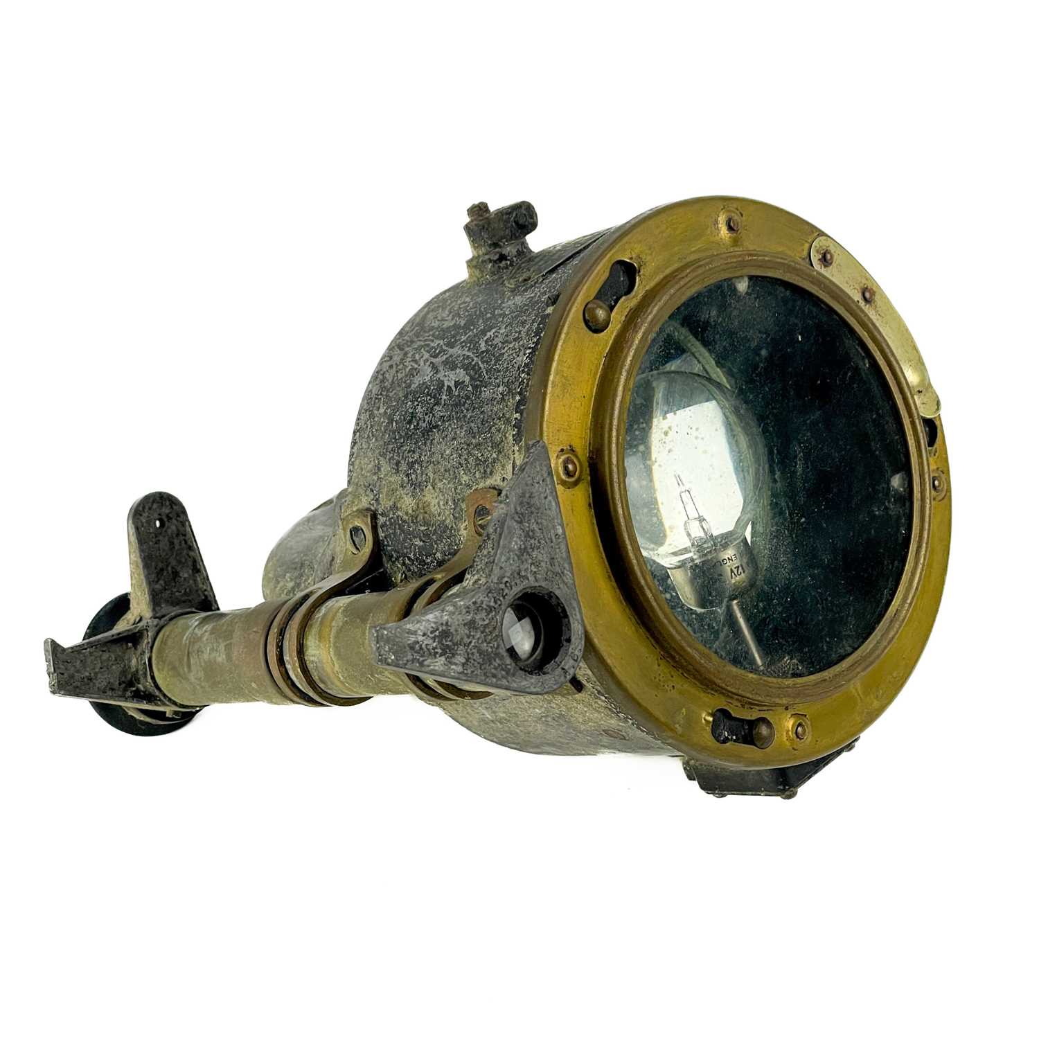 Lot 61 - A WWII Admiralty pattern portable signalling