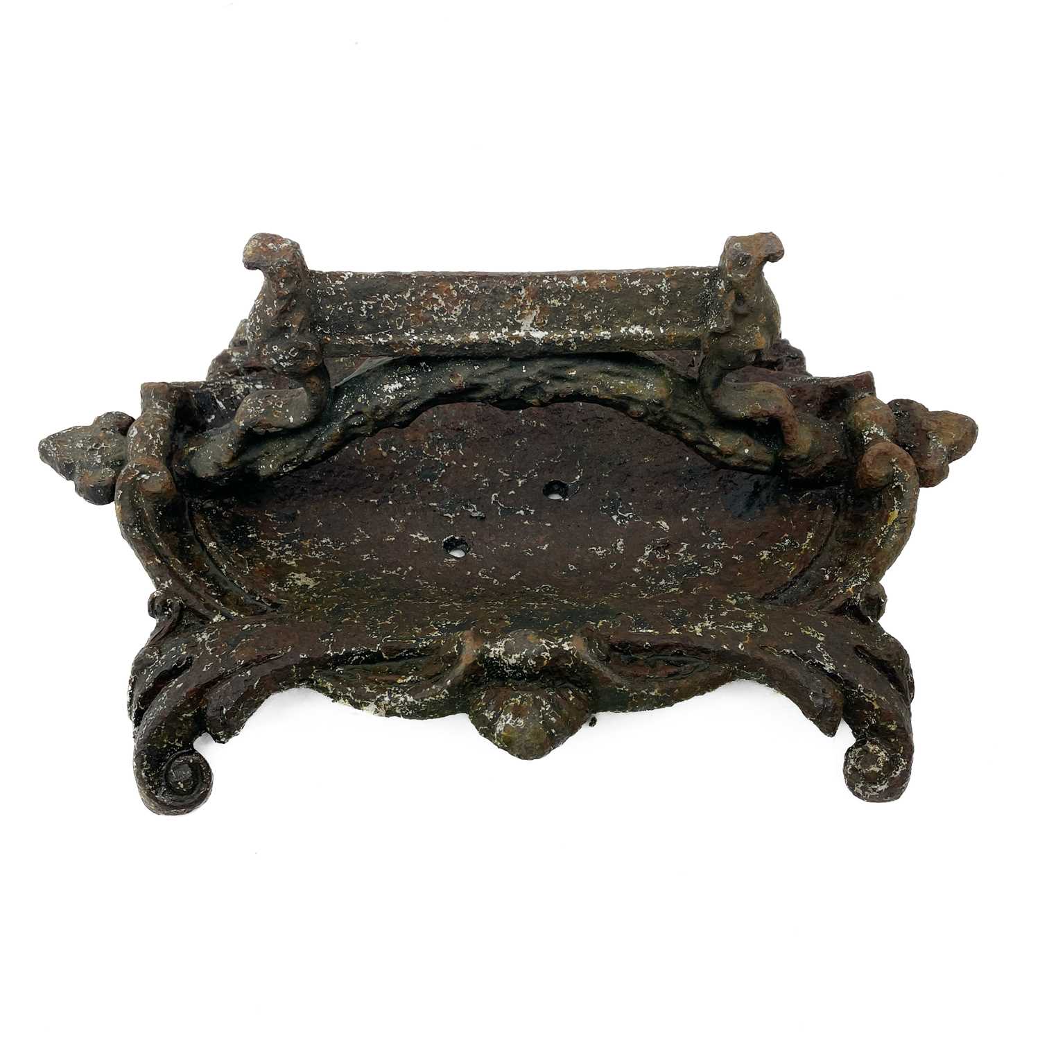 Lot 1005 - A cast iron Boot scraper.