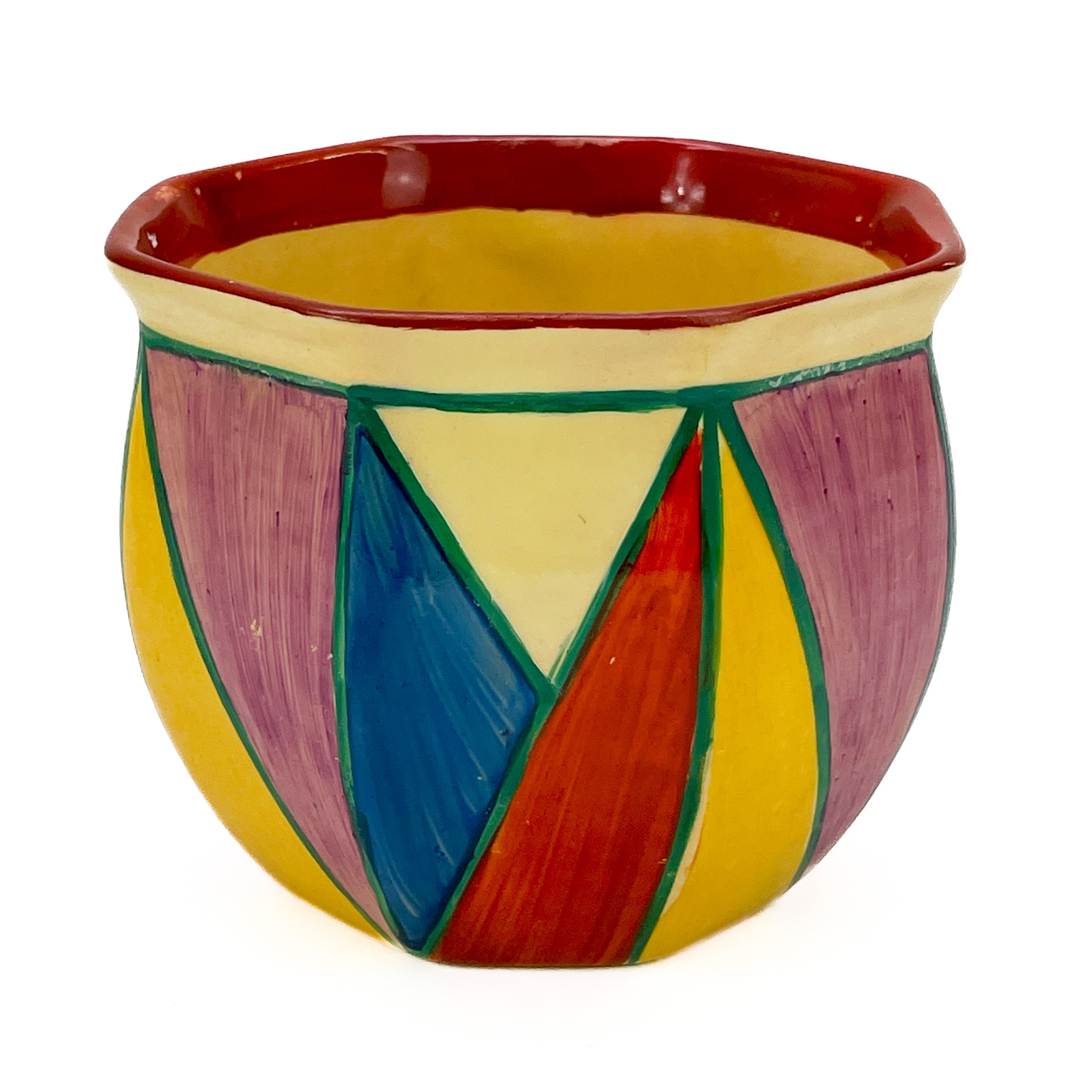 Lot 529 - A Clarice Cliff Original Bizarre pattern