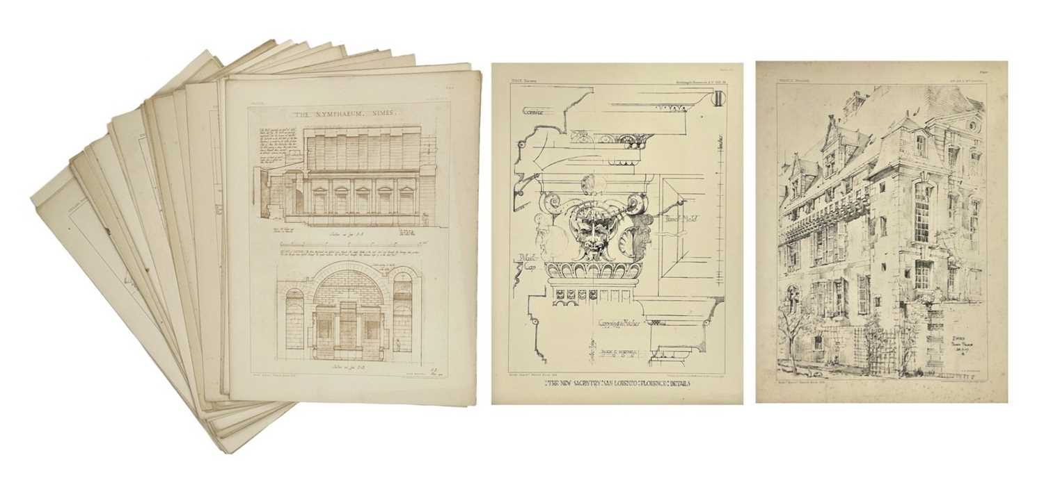 Lot 943 - Architectural Association 1912 to 1914