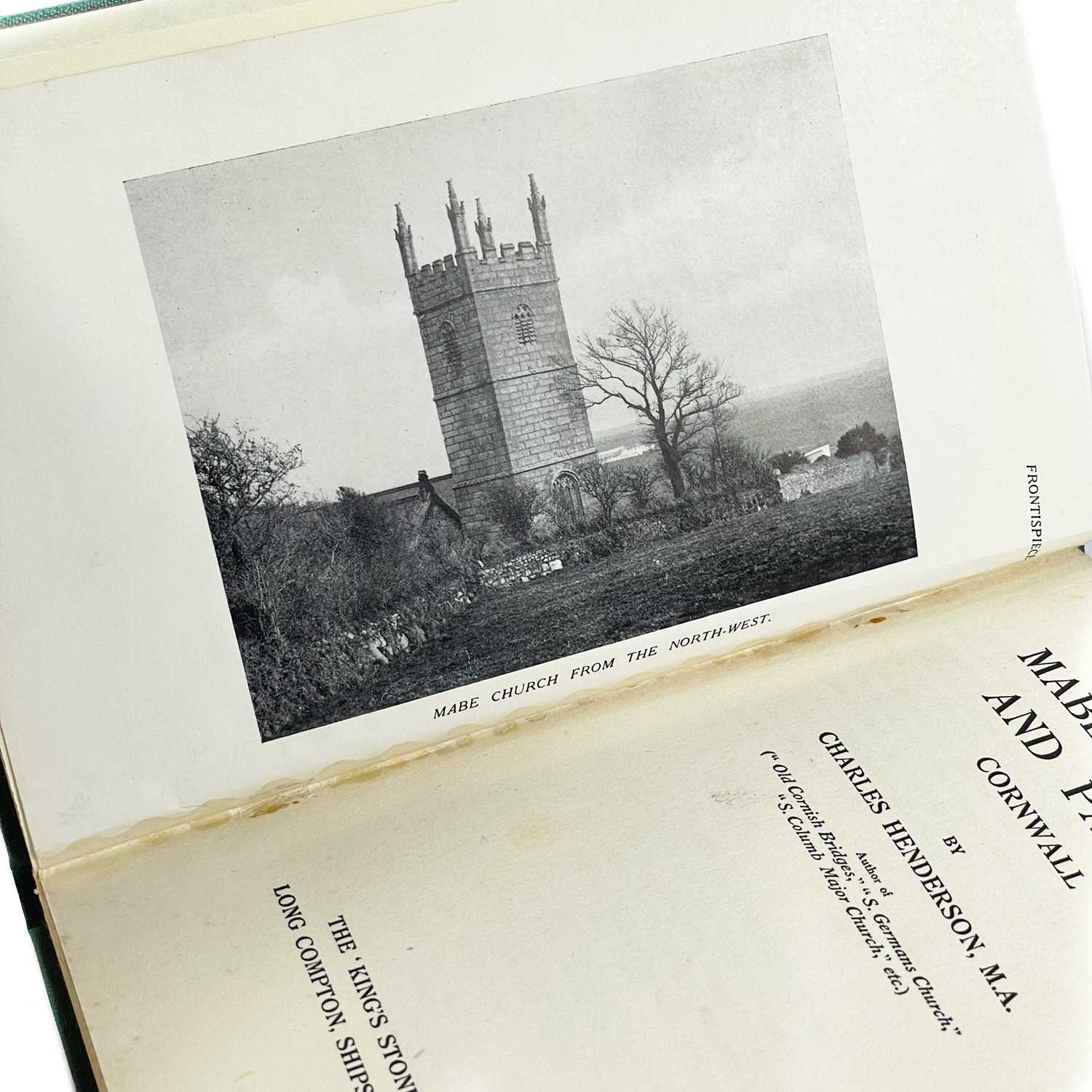 Lot 650 - Charles Henderson. 'Mabe Church and Parish.