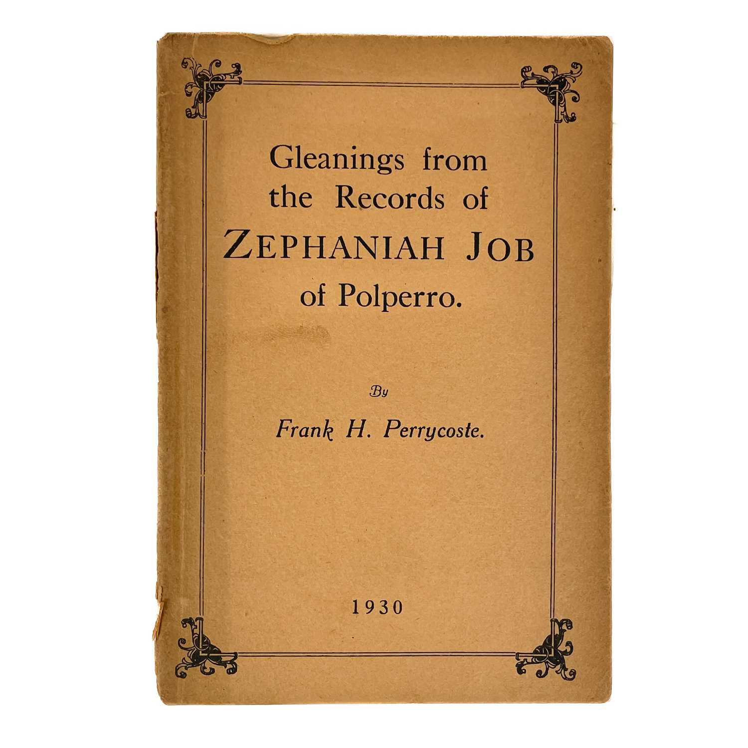 Lot 658 - Frank H. Perrycoste. 'Gleanings from the