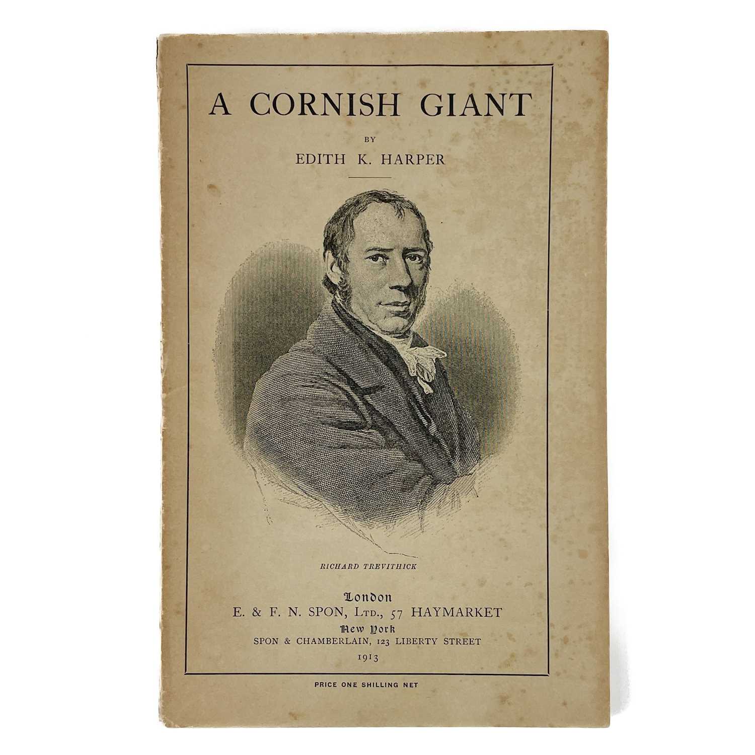 Lot 663 - Edith K. Harper. 'A Cornish Giant. Richard
